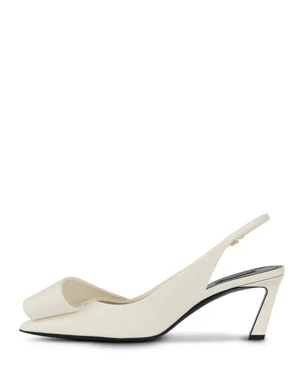 Givenchy Twisted Ribbon 65 Slingback Pumps