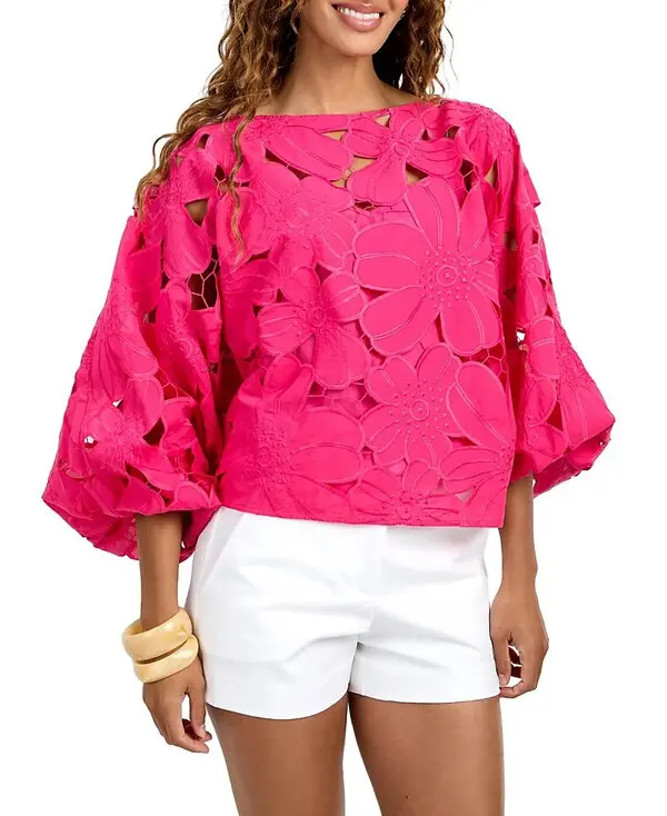 Trina Turk Coastal Top - Peninsula Pink