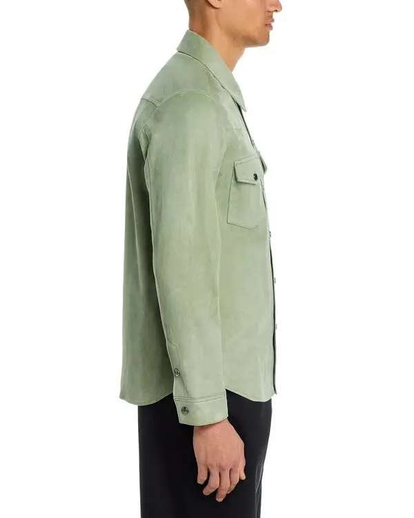 Paul Smith Slim Fit Leather Shirt