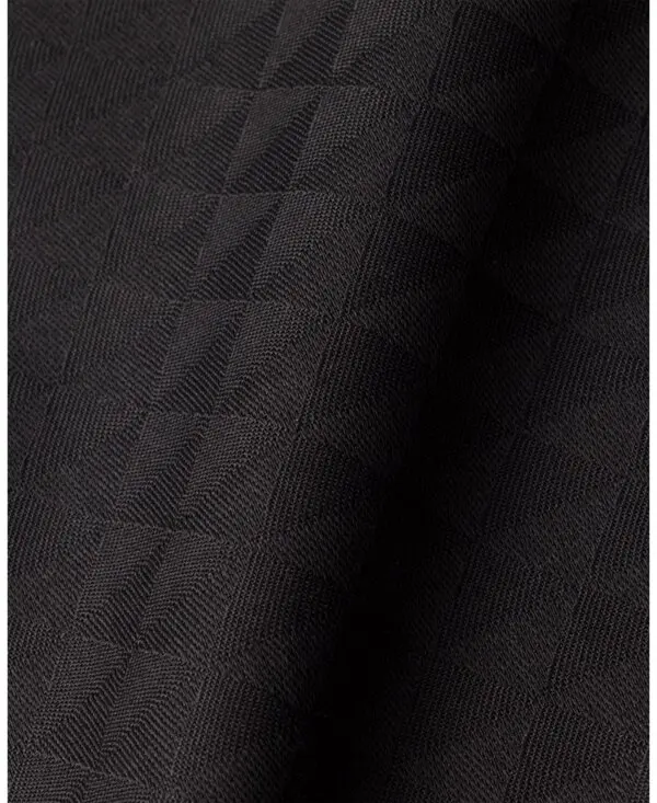 Prada Wool And Silk Scarf - Black