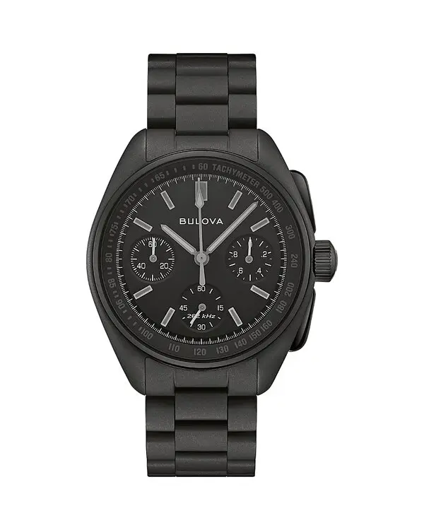 Bulova Limited Edition Lunar Pilot Chronograph, 41.2mm - Black