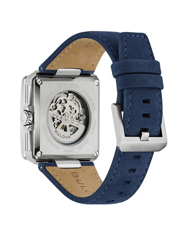Bulova Marc Anthony Series X2 Automatic Watch - Blue