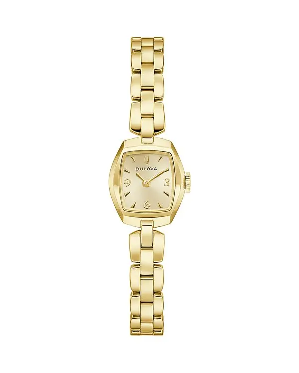 Bulova Goddess Of Time Jackie Bracelet Watch, 18mm X 18mm - Gold