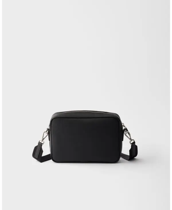 Prada Saffiano Leather Shoulder Bag - Black