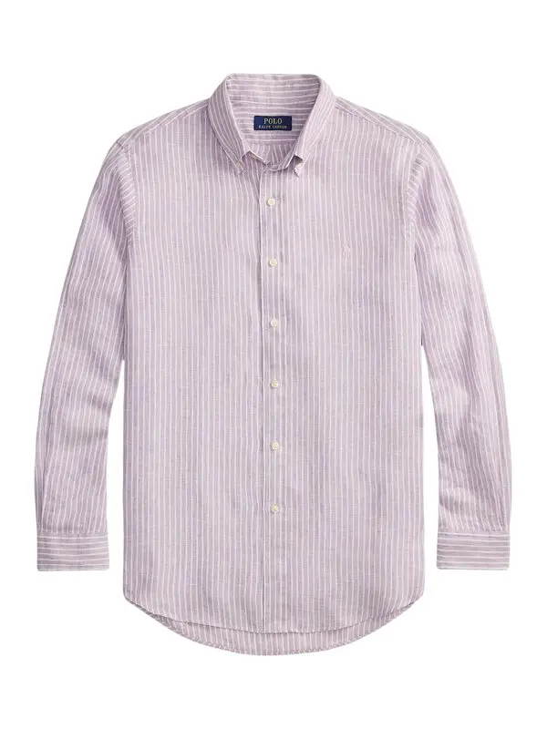 Ralph Lauren Premium Linen Shirt - Violet