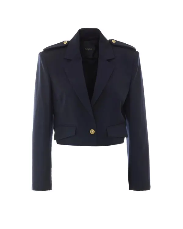 Pinko Tailored Blazer With Notched Lapel