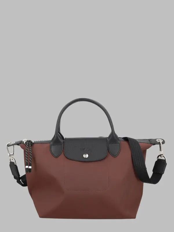 Longchamp Foldable Tote Bag With Top Handle And Shoulder Strap