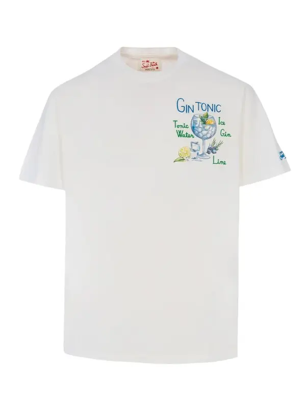 MC2 SAINT BARTH Mini T-shirt - White