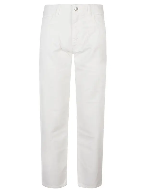 ICON DENIM LOS ANGELES Straight Leg Jeans - White