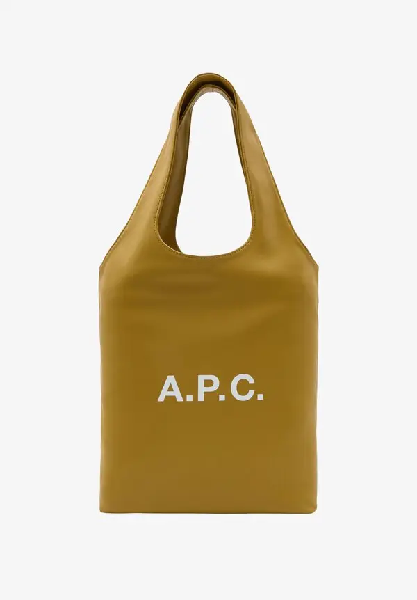 A.p.c. Tote Bag With Interior Pocket - Verde