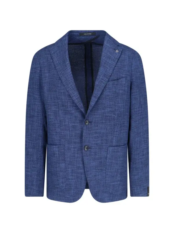 Tagliatore Single Breasted Tailored Jacket - Blue