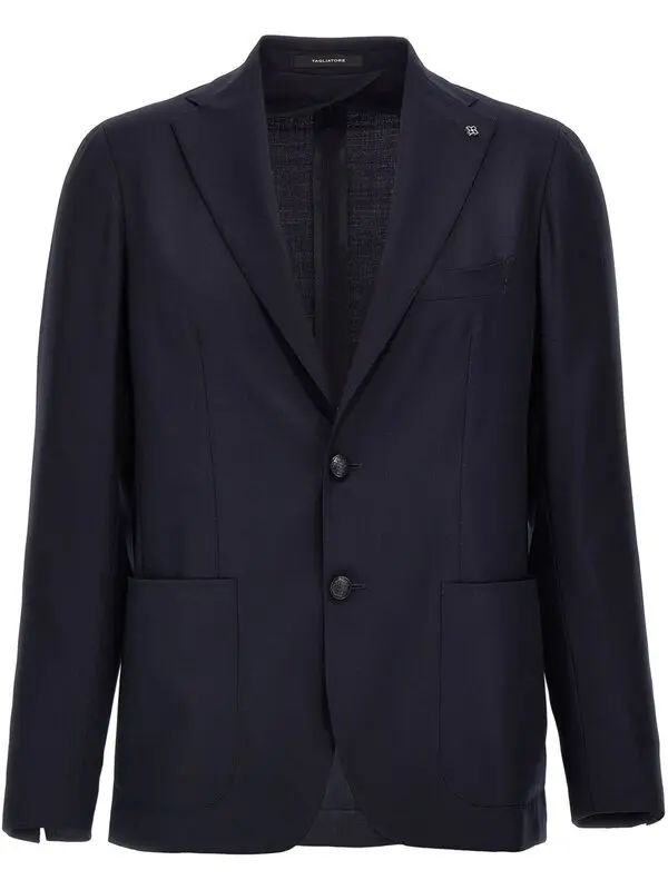 Tagliatore Single Breasted Tailored Jacket - Navy