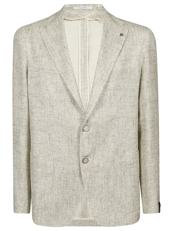 Tagliatore Button-front Jacket With Notched Lapels