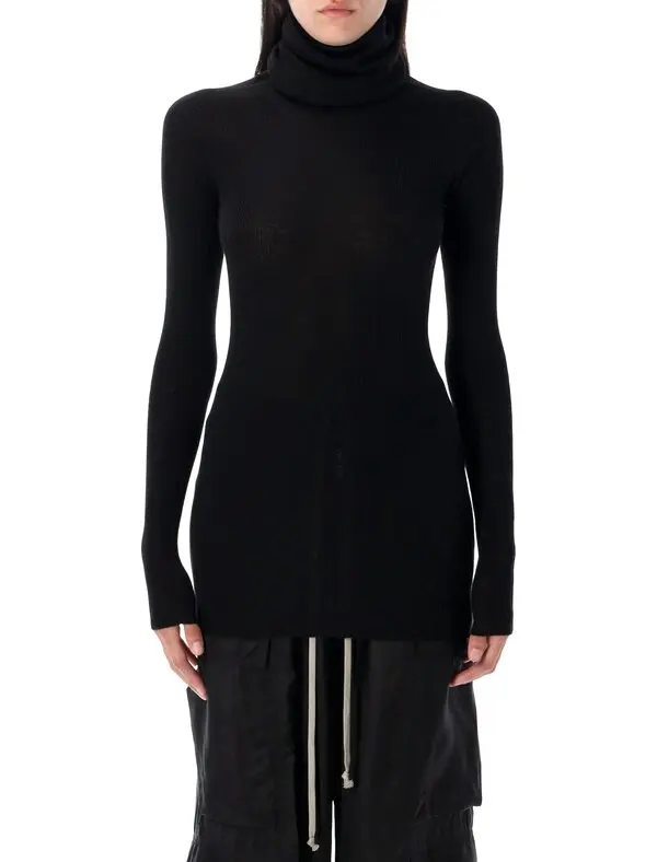 Rick Owens Sculpted Knit Sweater - Nero