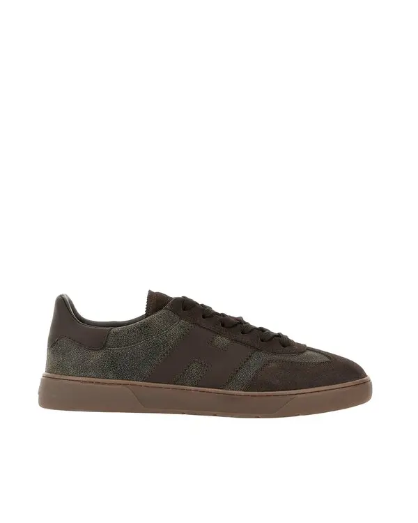 Hogan Leather Monobloc Rubber Sole Sneakers - 481f+s614+s808