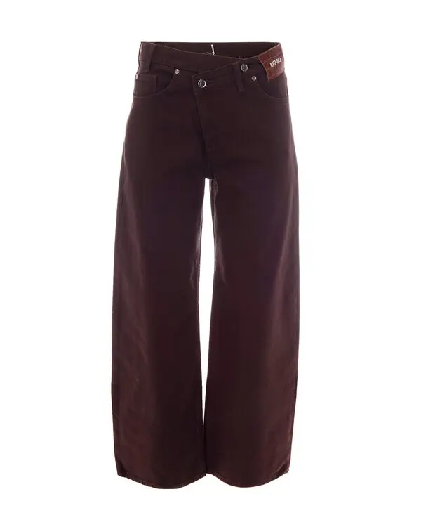 Liu Jo High-rise Wide-leg Jeans - Mole