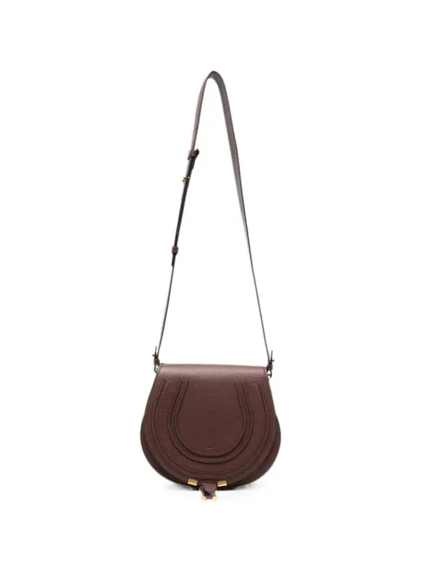 Chloé Marcie Leather Saddle Bag - Multicolor