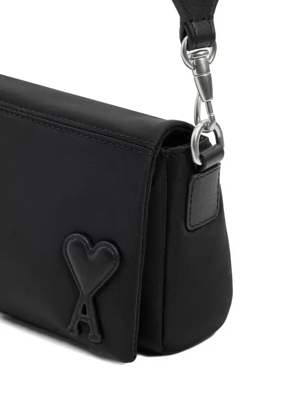 AMI Paris Marcel Nylon Crossbody Bag