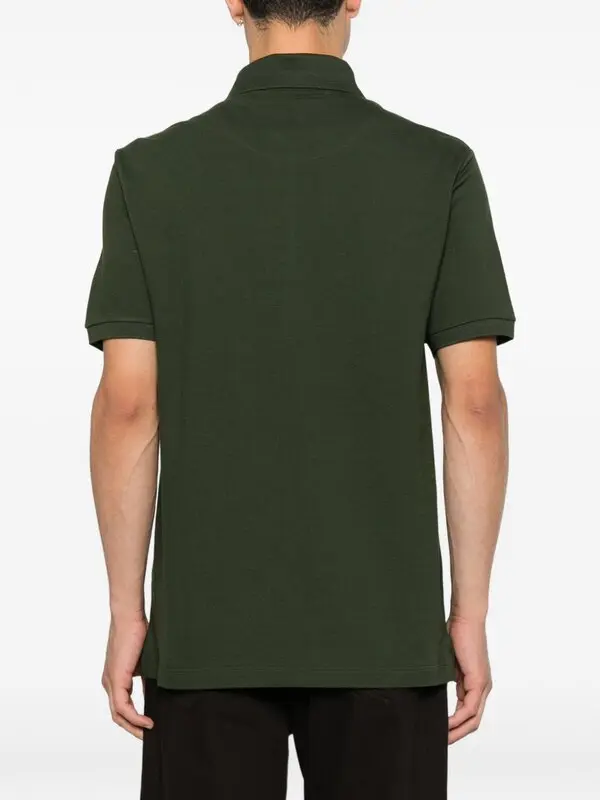 Etro Logo Cotton Polo Shirt - Multicolor