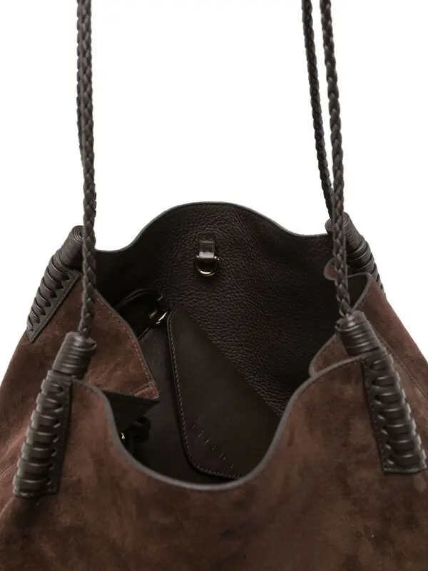 Etro Large Leather Tote Bag - Multicolor