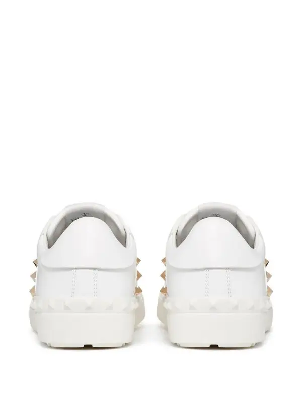 Valentino Garavani Rockstud Untitled Leather Sneakers - Multicolor