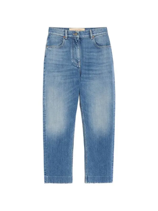 Valentino Garavani Cotton Denim Jeans - Multicolor