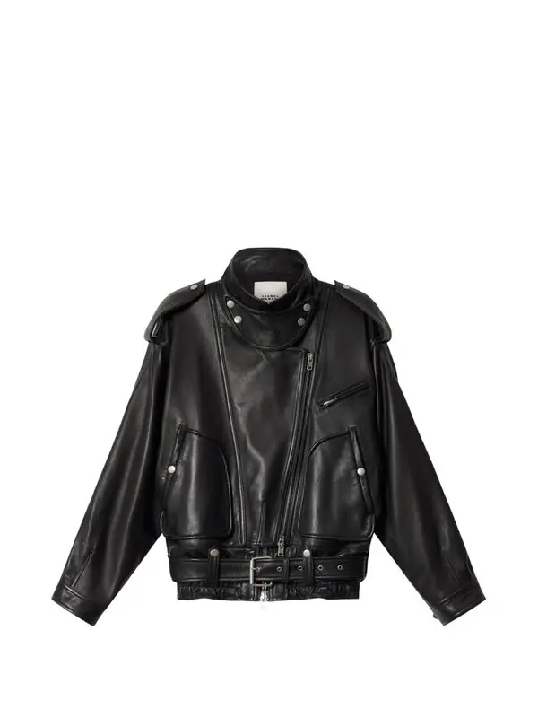Isabel Marant Étoile Farza Leather Jacket - Multicolor