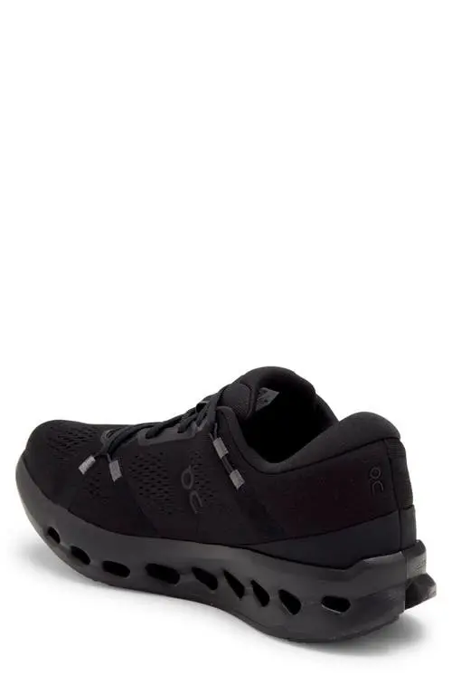 On Cloudsurfer 2 Running Shoe - Black/black