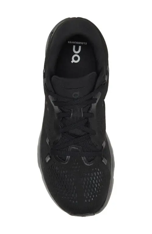 On Cloudsurfer 2 Running Shoe - Black/black
