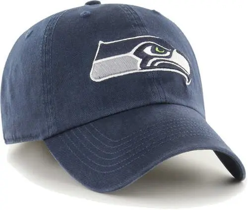 '47 Seattle Seahawks Franchise Logo Fitted Hat - Navy
