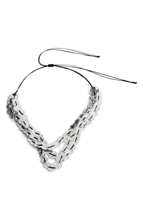 Mango Drawstring Frontal Necklace