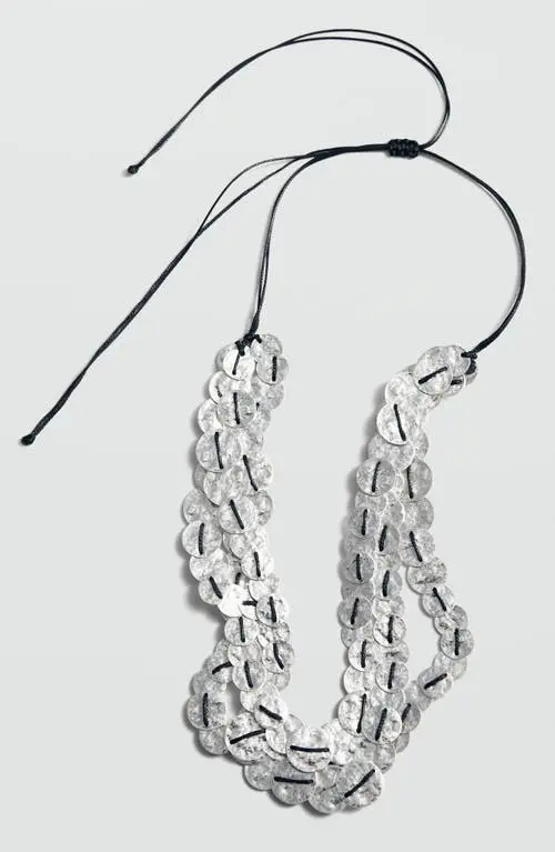 Mango Drawstring Frontal Necklace