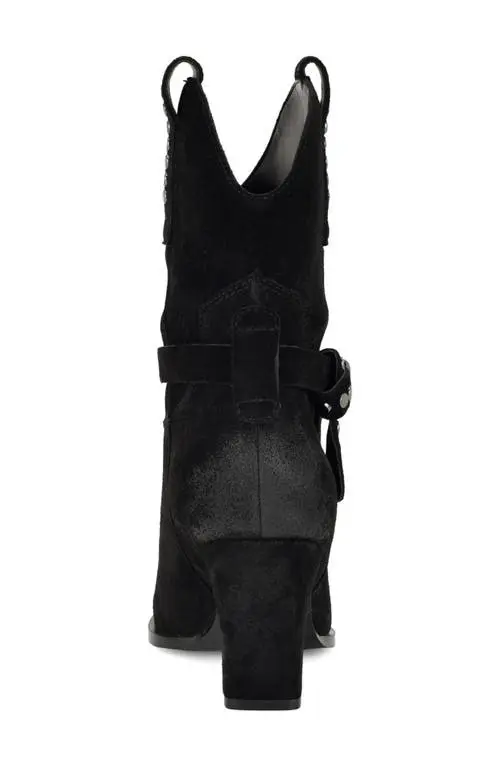 Nine West Weslie Western Boot - Black