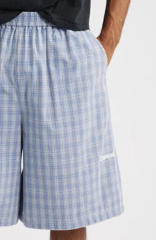ELWOOD Pattern Boxer Shorts - Plaid