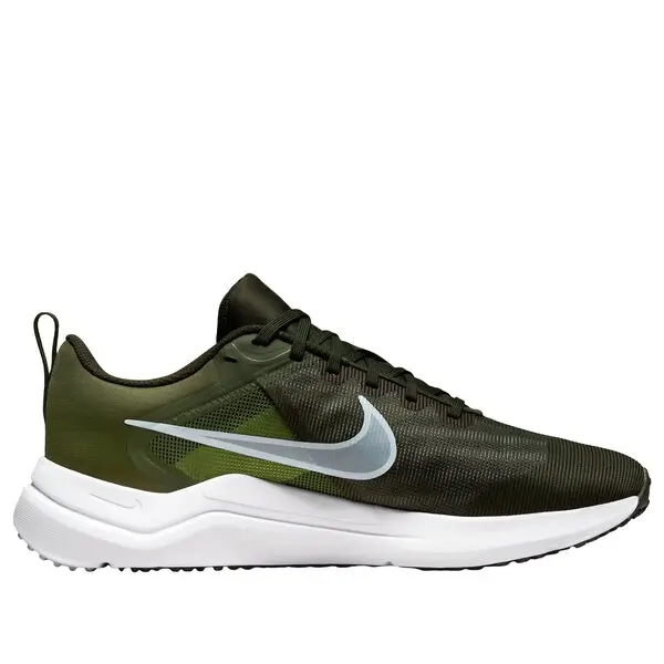 Nike Downshifter 12 Athletic Sneakers - Cargo Khaki/sequoia/yellow