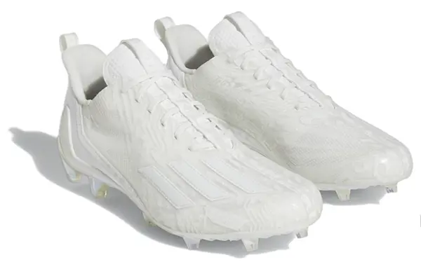 Adidas Adizero .0 "mismatch Triple White" Cleats