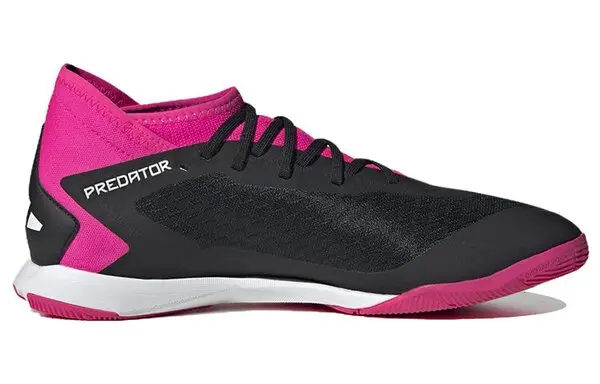 Adidas Predator Accuracy.3 In Sneakers - Core Black/cloud White/team Shock Pink 2