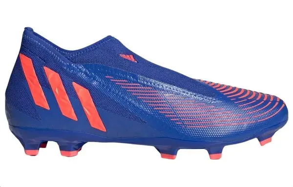 Adidas Predator Edge.3 Fg Football Cleats - Blue/orange