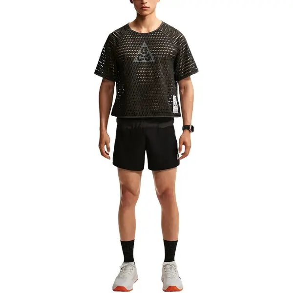 Nike Radical Airflow Dri-fit Short-sleeve Trail T-shirt - Anthracite