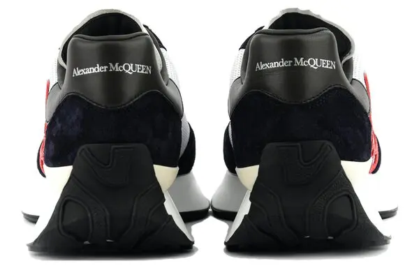 Alexander McQueen Sprint Runner 'black White Red