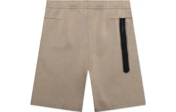 Nike Tech Fleece Washed Shorts - Taupe Haze/black