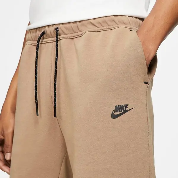 Nike Tech Fleece Washed Shorts - Taupe Haze/black