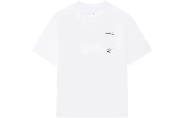 LI-NING Skate For Freedom Graphic T-shirt 'white