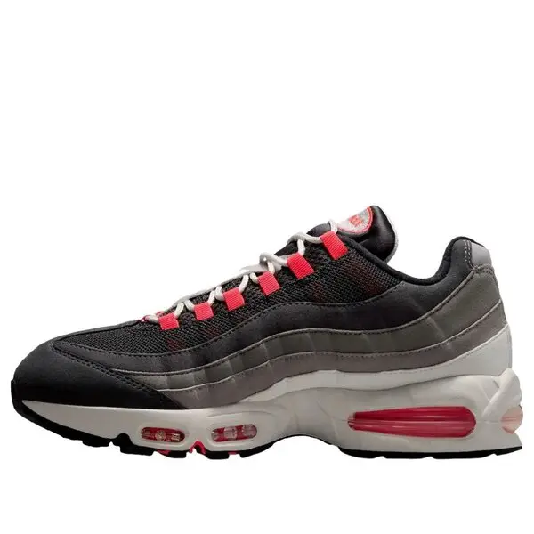 Nike Max 95 Big Bubble "reverse Solar Red" Sneakers - Anthracite/light Graphite/light Charcoal