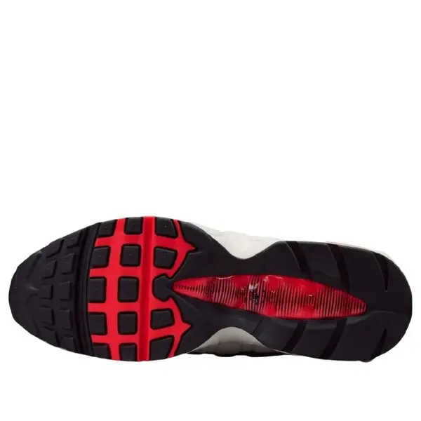 Nike Max 95 Big Bubble "reverse Solar Red" Sneakers - Anthracite/light Graphite/light Charcoal