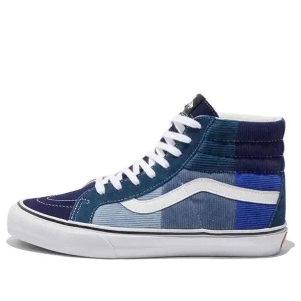 VANS X Noah Sk8-hi Patchwork High Top Sneakers - Blue