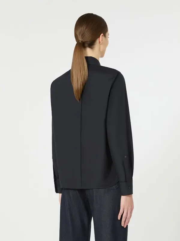 Max Mara Cotton Poplin Shirt
