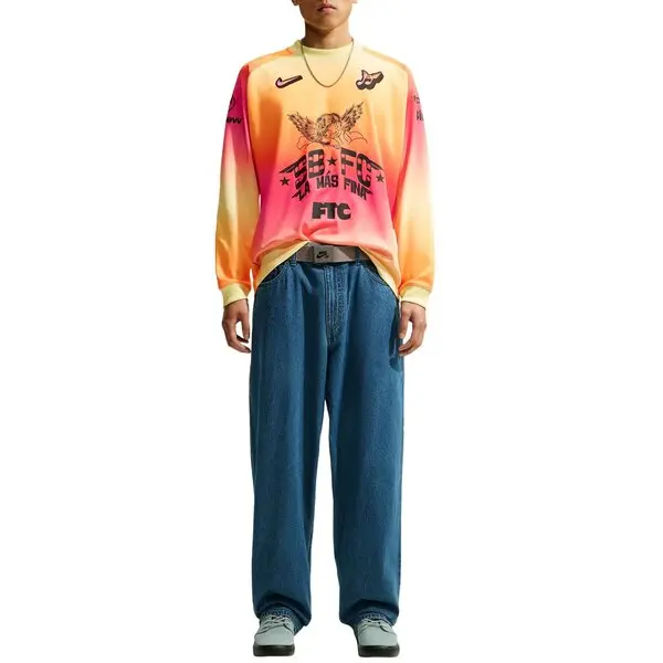 Nike Graphic Print Long Sleeve T-shirt