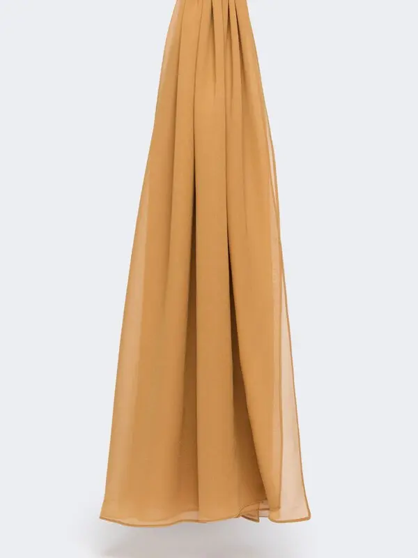 Max Mara Silk Georgette Stole