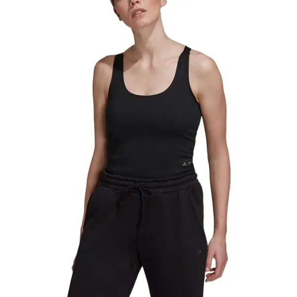 Adidas Parley Run For The Oceans Cropped Tank Top